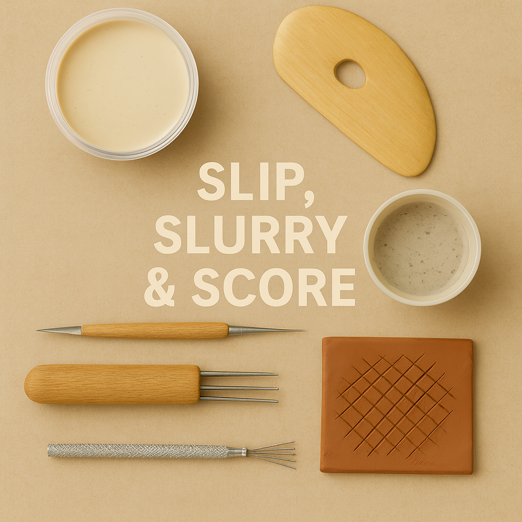 What Does “Score and Slip” Mean in Pottery? (Beginner Guide)